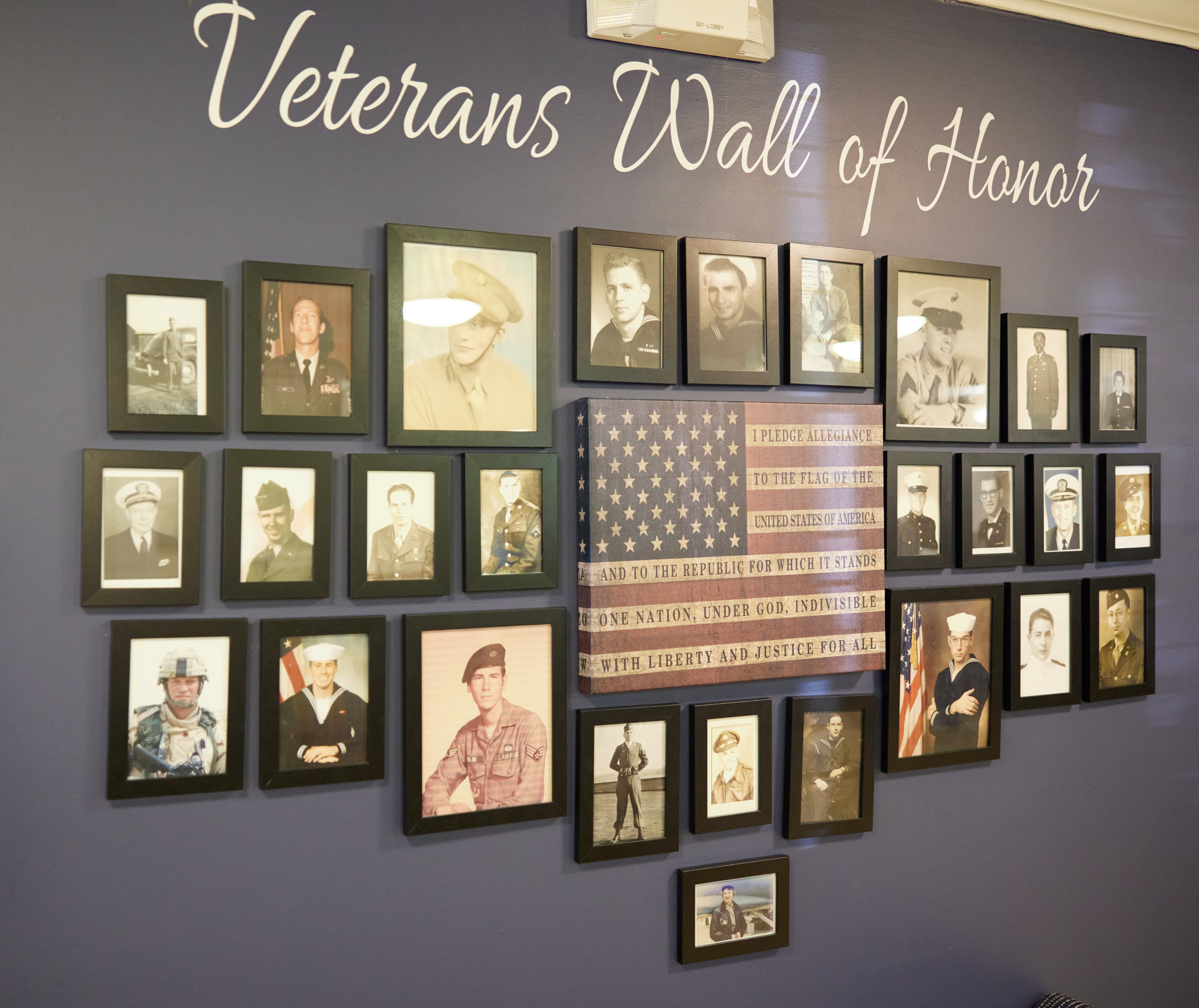 Gardens of Annapolis Unveils Veterans Honor Wall